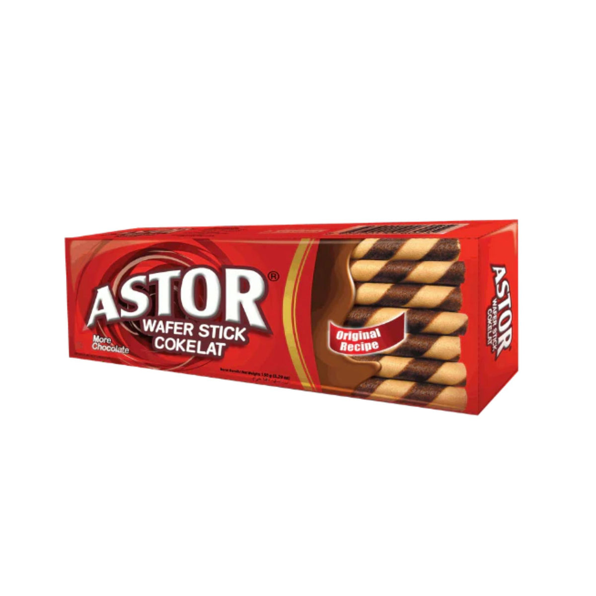 MAYORA ASTOR CHOCOLATE WAFER STICK BOX 150G — Food For Foodies