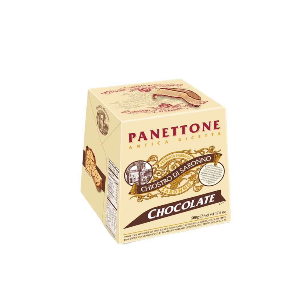 CHIOSTRO DI SARONNO CHOCOLATE PANETTONE HANGING GIFT BOX 100G — Food ...